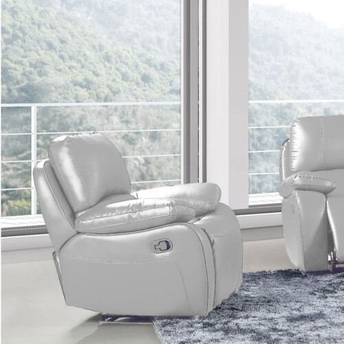 Exeter 1 Seater Recliner Light Grey